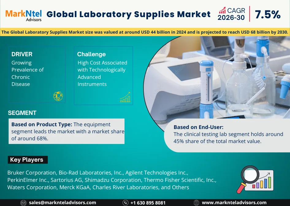 Global Laboratory Supplies Market Size, Trends & Forecast